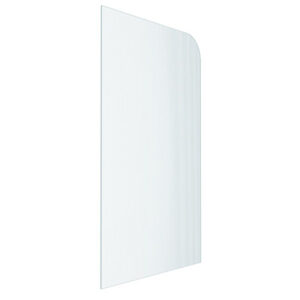 Ultraclear Narrow Reeded Glass Panel - Framelessly